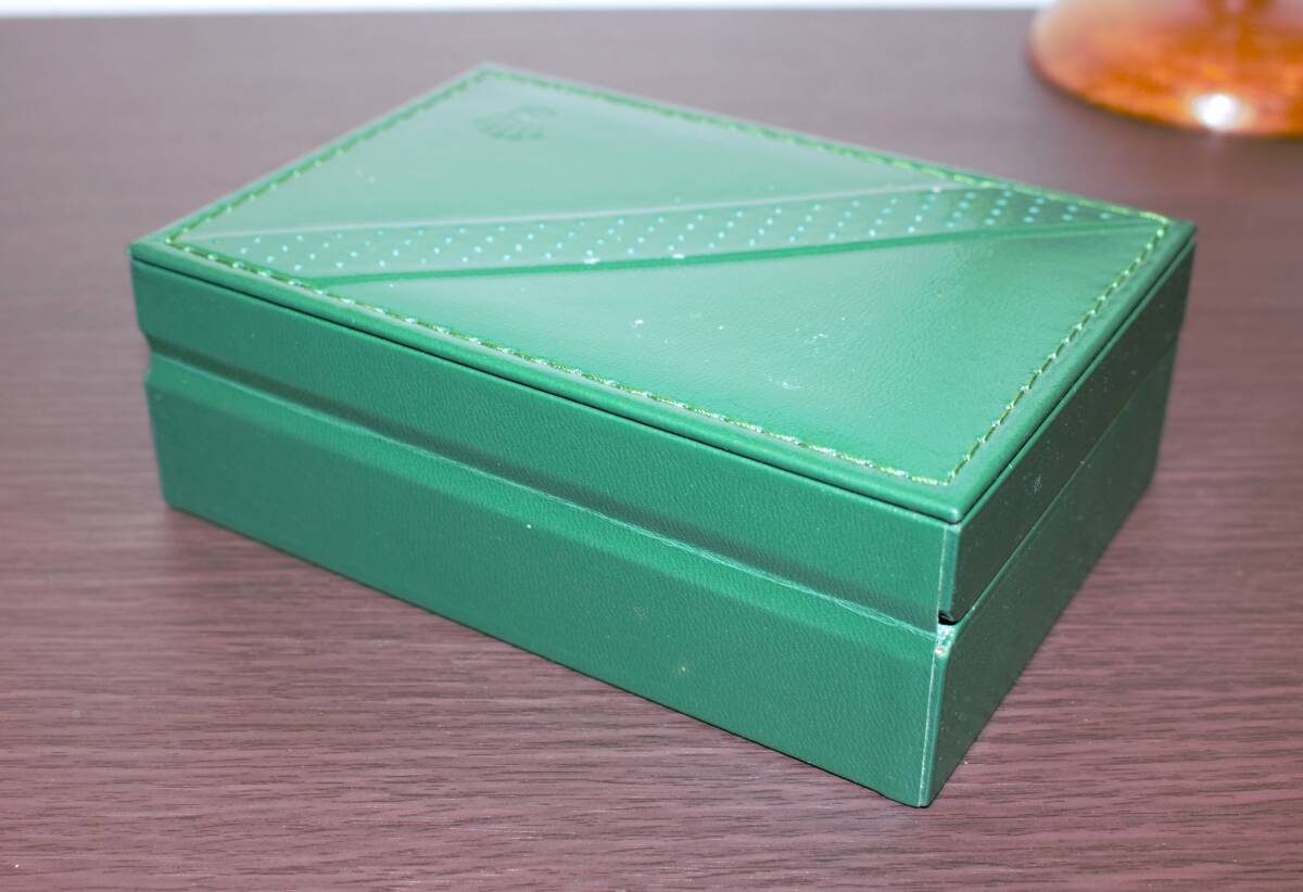 【傷や汚れあり】☆BOX☆1円～☆ROLEX (ロレックス)☆緑箱 時計用BOX 内箱・外箱 ☆DATEJUST冊子付☆『VRB-207』の ...