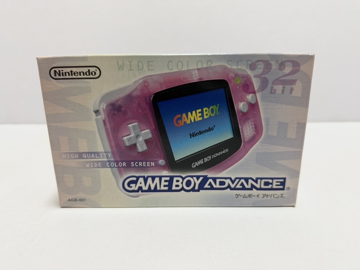 【傷や汚れあり】【GBA】ゲームボーイアドバンス 本体 ミルキーピンク の落札情報詳細 - Yahoo!オークション落札価格検索 オークフリー