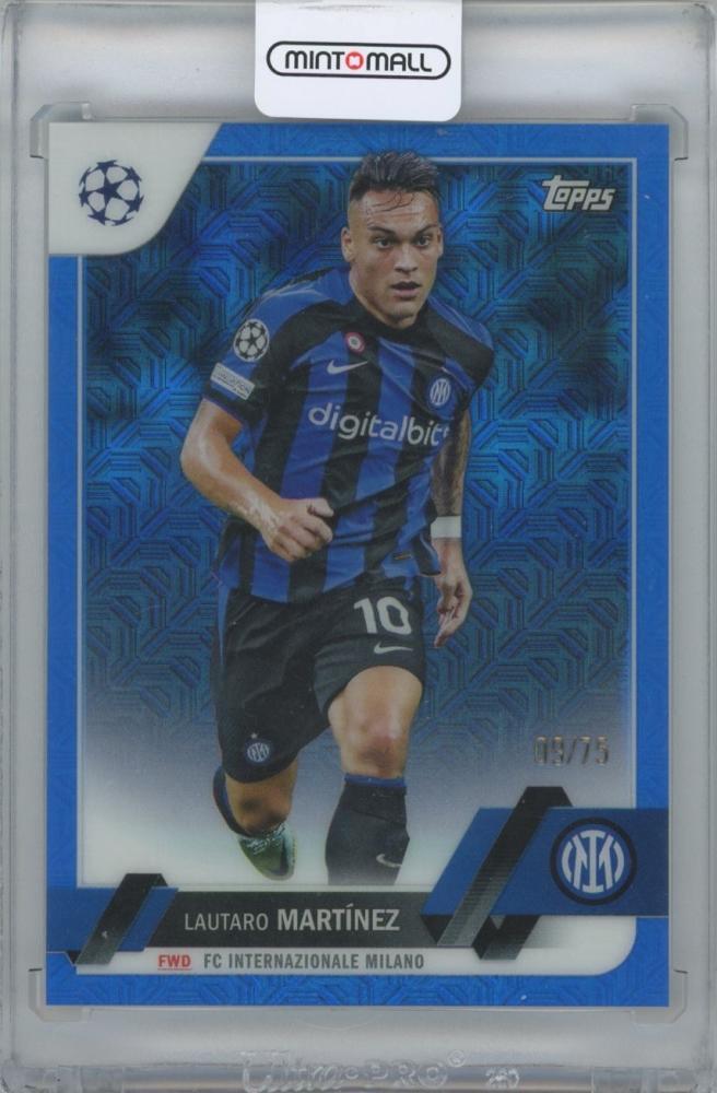 【やや傷や汚れあり】【LAUTARO MARTINEZ (FC Inter Milan)】2022-23 TOPPS UEFA Club Competitions Japan Edition ...