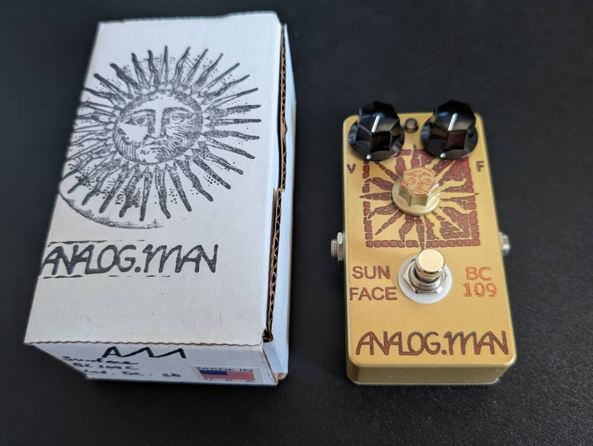 【未使用に近い】ANALOG,MAN SUN FACE FUZZ Pedal BC109C red,dc,sdの落札情報詳細 - Yahoo ...