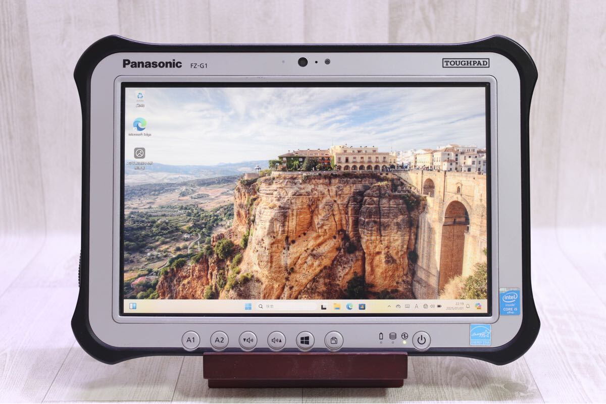【傷や汚れあり】① PANASONIC TOUGHPAD FZ-G1 [10.1型 /Intel Core i5-4310U/SSD ...