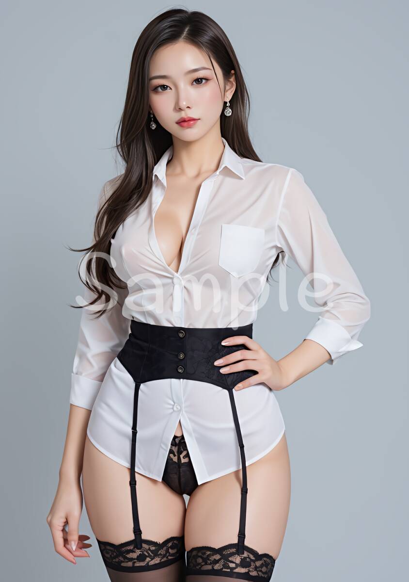 【未使用】【むーみん OL】AI美女 高画質 鮮明 ポスター アート A4 ガーターベルト 美人 セクシー 巨乳 美脚 下着 おっぱい かわいい グラビア 5885の落札情報詳細 ...