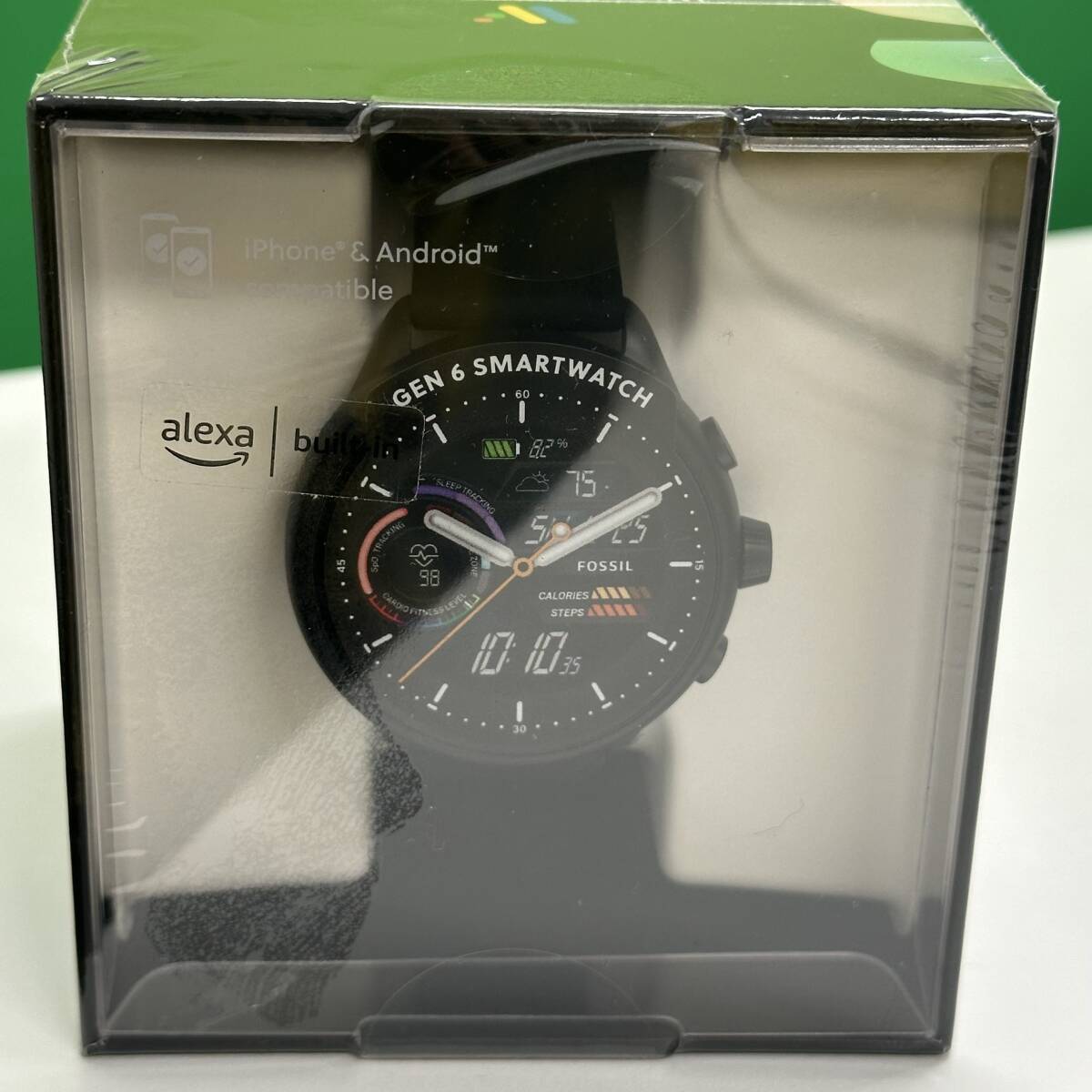 【未使用】【未開封品】fossil gen6 スマートウォッチ FTW4069 wear os ジェネレーション6 WELLNESS タッチ ...