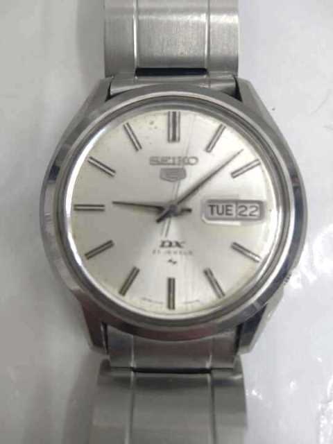 【傷や汚れあり】 K91858:SEIKO 5 セイコーファイブ DX 腕時計 5139-7020 自動巻き オートマチック 27石 デイ ...