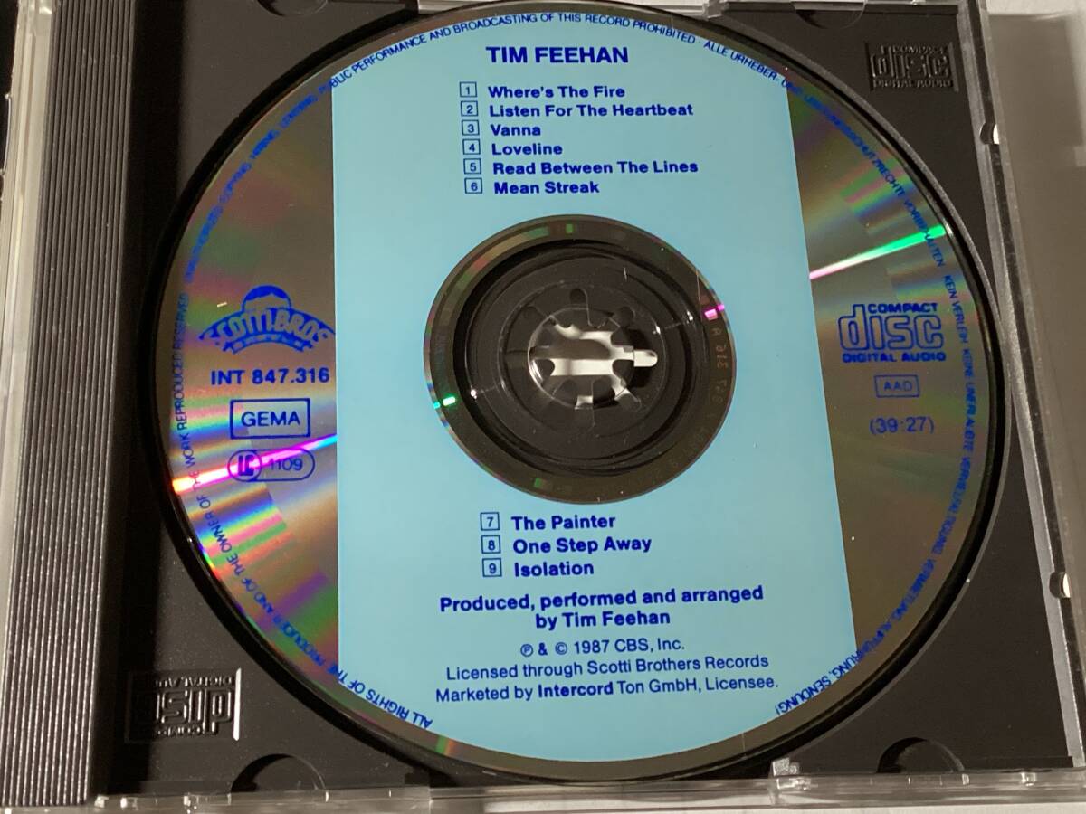 【やや傷や汚れあり】廃盤/CD/AOR/TIM FEEFAN/ティム・フィーアン #デヴィッド・フォスター/スティーヴ・ルカサー/フィー・ウェイビルの落札情報詳細 - Yahoo!オークション ...