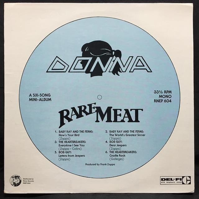 【目立った傷や汚れなし】FRANK ZAPPA (& THE MOTHERS OF INVENTION) / 10CENT RARE MEAT ...