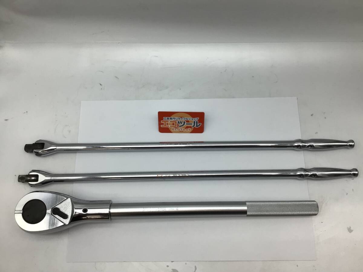 【傷や汚れあり】【領収書発行可】〇 KTC 19.0sq.ラチェットハンドル BR6A 12.7sq.ロングスピンナハンドル BS4L×2 3点セット [IT1QW8EM0SXG]の落札情報 ...