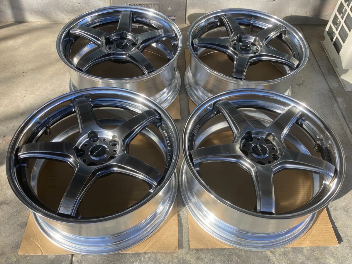 【傷や汚れあり】WORK EMOTION T5R 2P 19インチ 8.5J PCD114.3 +47 5穴 ミドルコンケイブ Ldisk グリミットシルバー GTSの落札情報詳細 ...