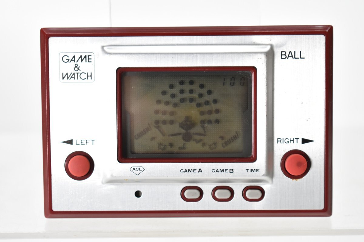 【傷や汚れあり】希少 任天堂 ゲームウォッチ AC-01 ボール 動作確認済み[Nintendo][BALL][GAME&WATCH][LCD ...