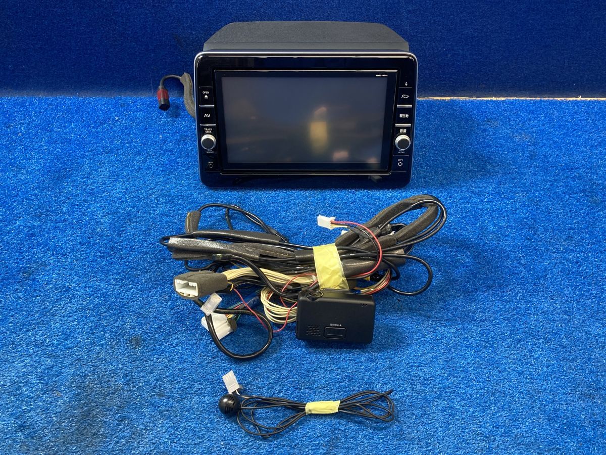 【やや傷や汚れあり】良品!! 日産 純正 オプション メモリーナビ 9インチ MM319D-L 地図 2019年 フルセグ 地デジ Bluetooth CD DVD USB SD 連動ドラレコ ...