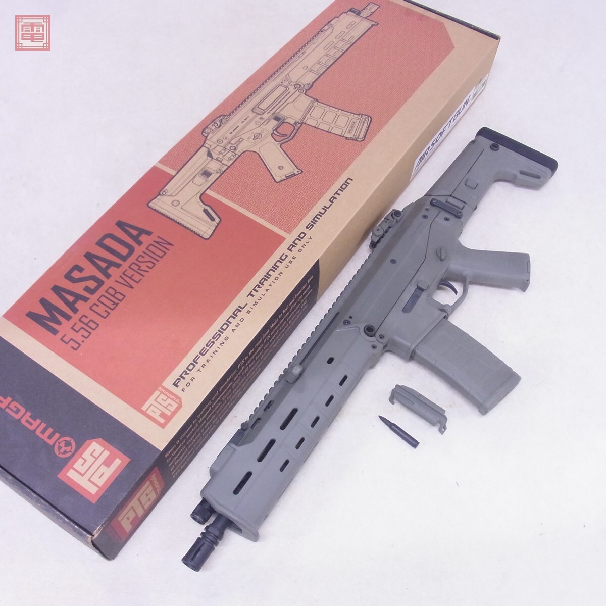 【やや傷や汚れあり】MAGPUL PTS 電動ガン MASADA マサダ 5.56 CQB BK FG マグプル【60の落札情報詳細 ...