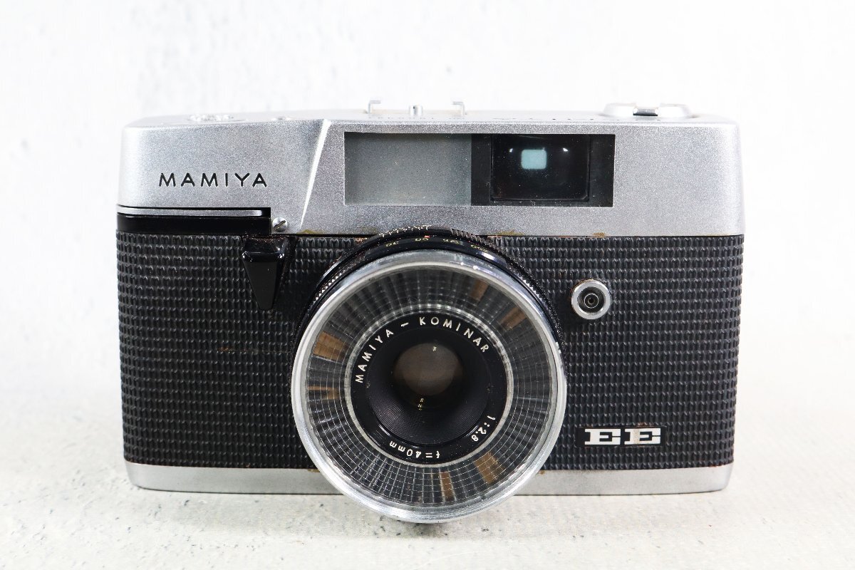 【全体的に状態が悪い】【ジャンク品】 MAMIYA マミヤ 35EE スーパーメリット MAMIYA-KOMIINAR 1:2.8 f ...