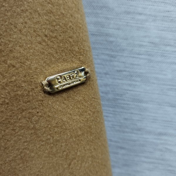 【やや傷や汚れあり】B380 PART2 BY JUNKO SHIMADA パート2 BY ジュンコシマダ ポリエステル ハーフ コート アウター フード付 シンプル キャメル 11Rの落札 ...