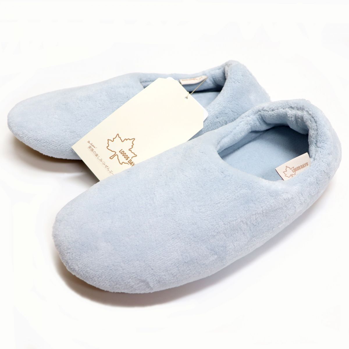 【未使用】☆ロゴス LOGOS DAYS 新品 アウトドア キャンプ グランピング モコモコ スリッパ 靴 シューズ 24-26cm ...