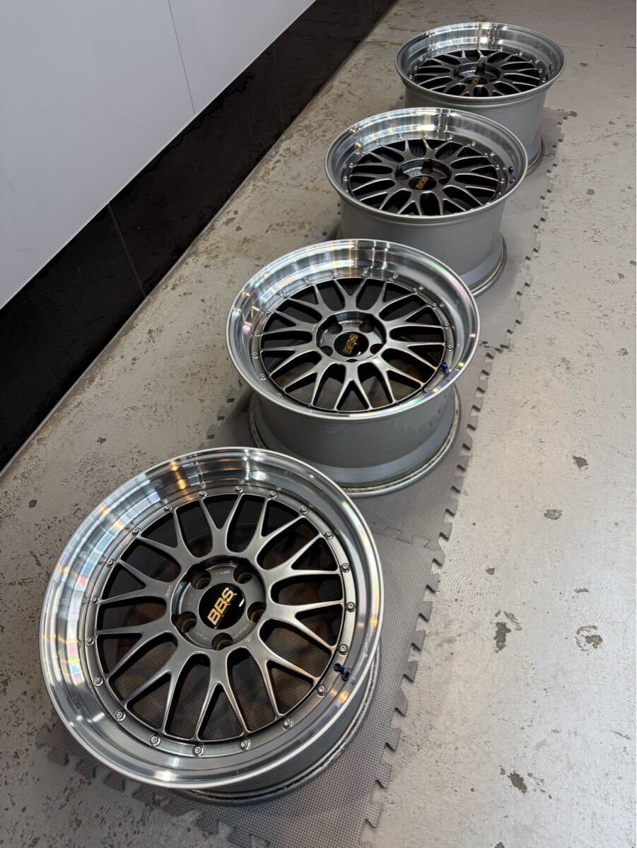 【やや傷や汚れあり】超希少 絶版 美品 限定品 BBS LM チャンピオンエディション 10J +20 4本セット BNR32 BCNR33 BNR34 ニスモ GTR スカイライン 当時物 ...