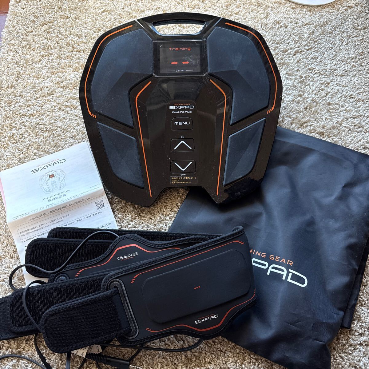 【やや傷や汚れあり】222＊中古 MTG トレーニングギア SIXPAD Foot Fit シックスパッド フット フィット SP-FF2310F 動作確認済み＊の落札情報詳細 - Yahoo ...