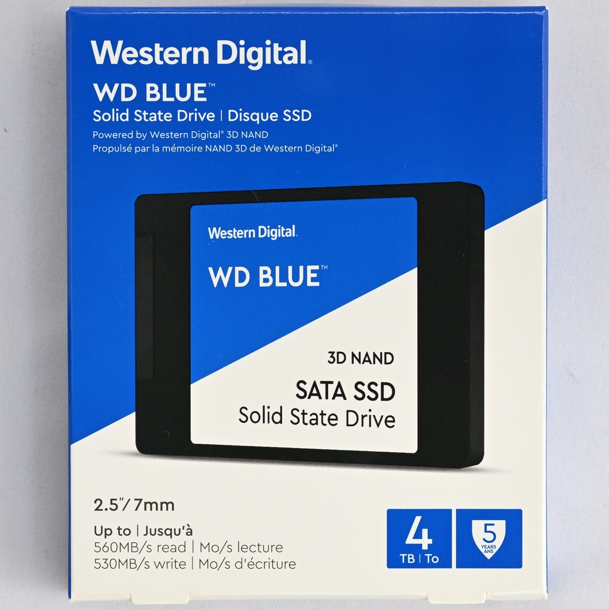 【目立った傷や汚れなし】送料無料 Western Digital WD BLUE SATA SSD 4TB WDS400T2B0A 2.5インチ S-ATA ウエスタンデジタルの落札情報詳細 ...