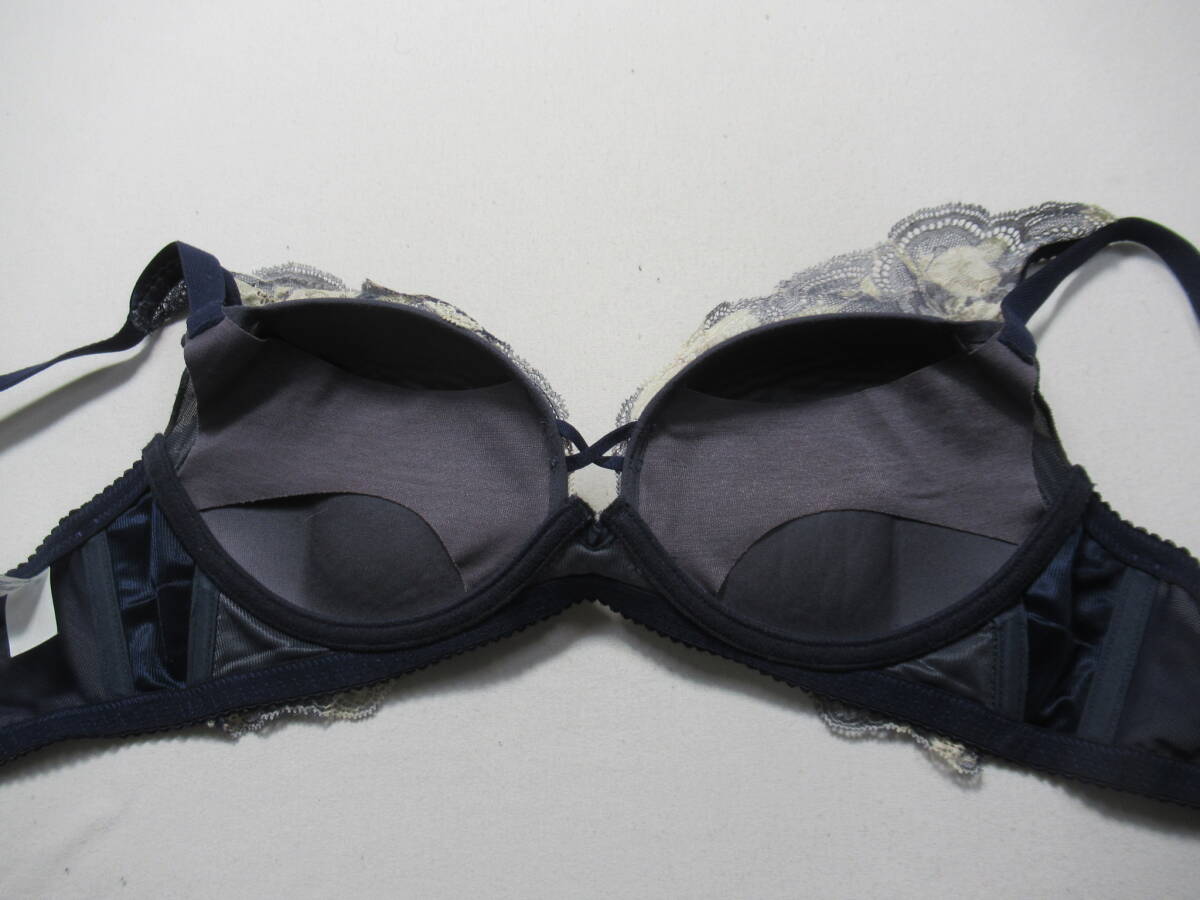 【やや傷や汚れあり】9378 100 ワコール ブラジャー E70 紺の落札情報詳細 - Yahoo!オークション落札価格検索 オークフリー