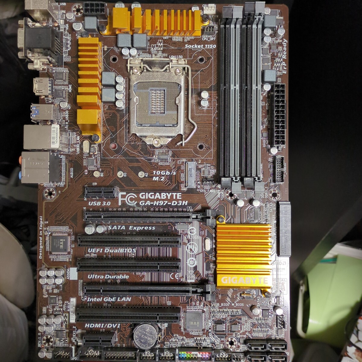【目立った傷や汚れなし】マザーボード GIGABYTE ga-h97-d3h LGA1150の落札情報詳細 - Yahoo!オークション落札価格検索 オークフリー