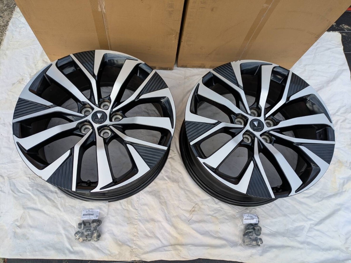 【やや傷や汚れあり】モデリスタ MODELLISTA WingDancer ⅩⅦ〈ブラック×ポリッシュ〉&MICHELIN PRIMACY4+ ホイール アルファード ヴェルファイアの落札情報 ...