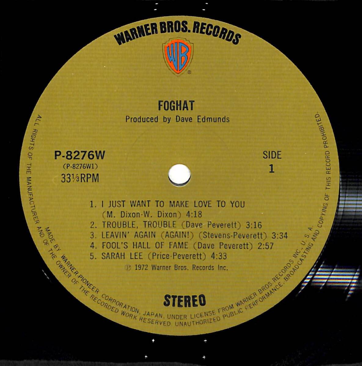 【やや傷や汚れあり】g0406/LP/Foghat/フォガットの落札情報詳細 - Yahoo!オークション落札価格検索 オークフリー