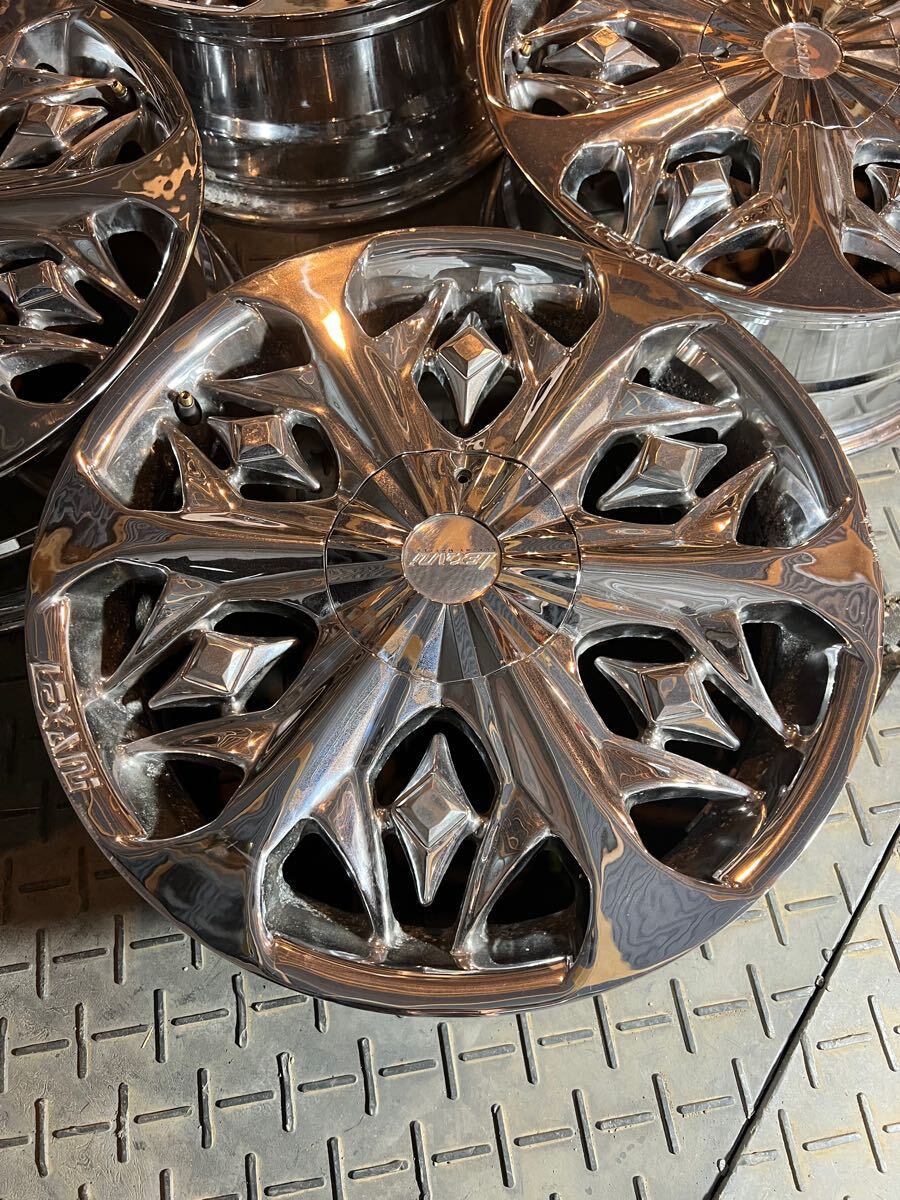 【中古】22（27）インチ LEXANI LX131 EFT トリックホイール ランクル タンドラ セコイア レグザーニの落札情報詳細 ...