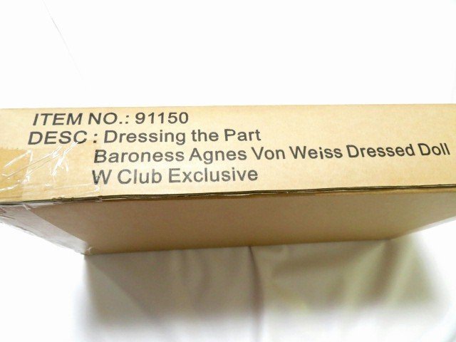 【未使用】 未使用 Baroness Agnes Von Weiss No.91150 Dressing the Part アグネス ...