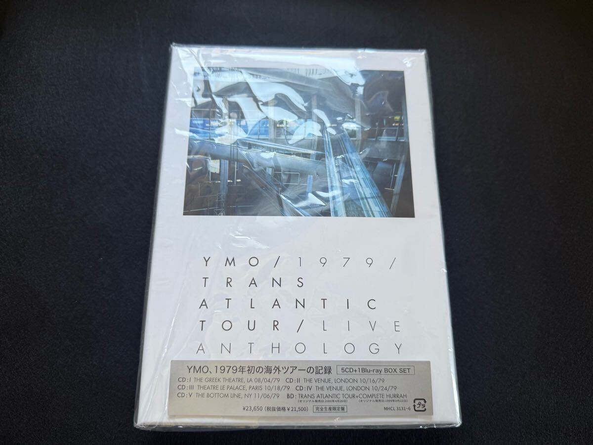 【未使用】YMO YELLOW MAGIC ORCHESTRA YMO 1979 TRANS ATLANTIC TOUR LIVE ANTHOLOGY ( 完全生産限定盤 5CD＋Blu ...