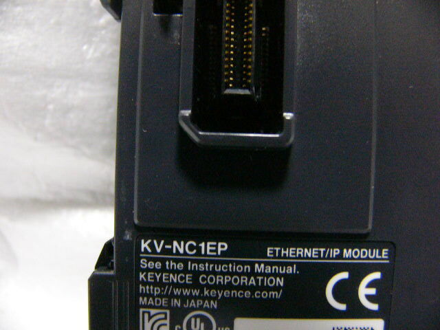 【未使用に近い】★未使用に近い★ KEYENCE PLC KV-NC1EP EtherNet/IPユニット装置 KV-Nanoの落札情報詳細 - Yahoo!オークション落札価格検索 オークフリー