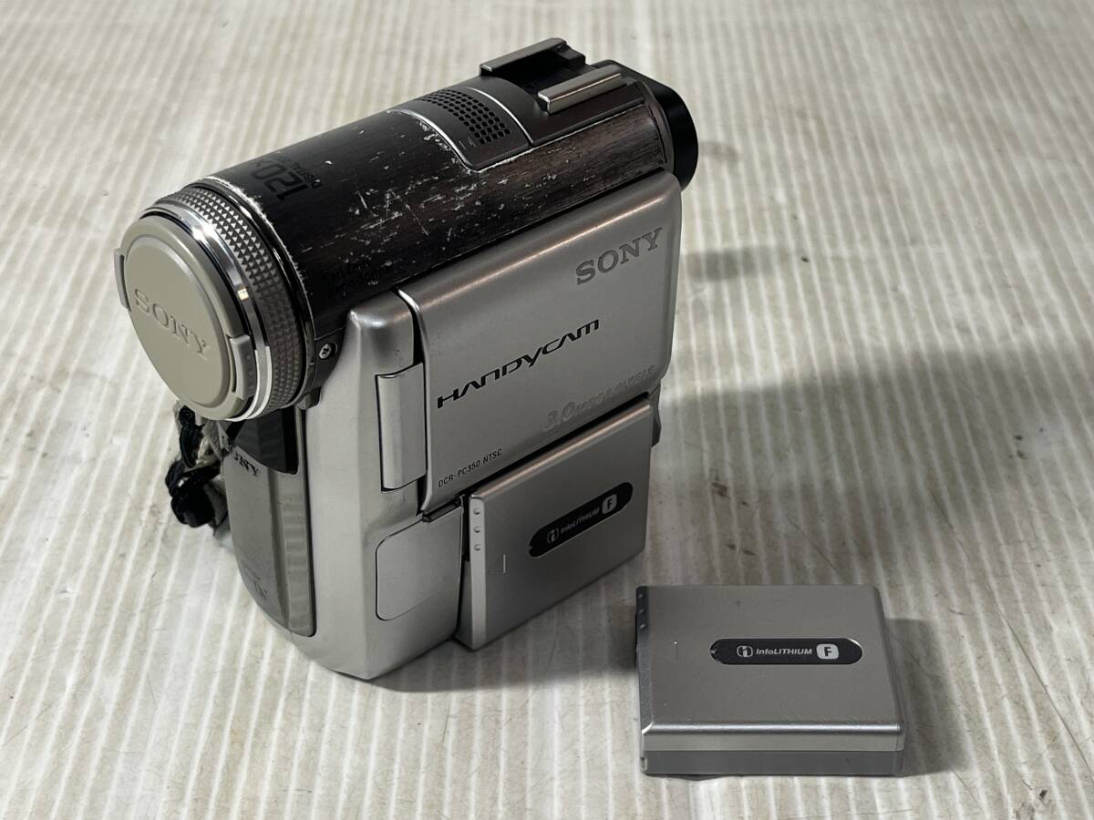 【全体的に状態が悪い】デジタルビデオカメラ SONY/ソニー HANDYCAM/ハンディカム DCM-PC350 2005年製 4748Y ...