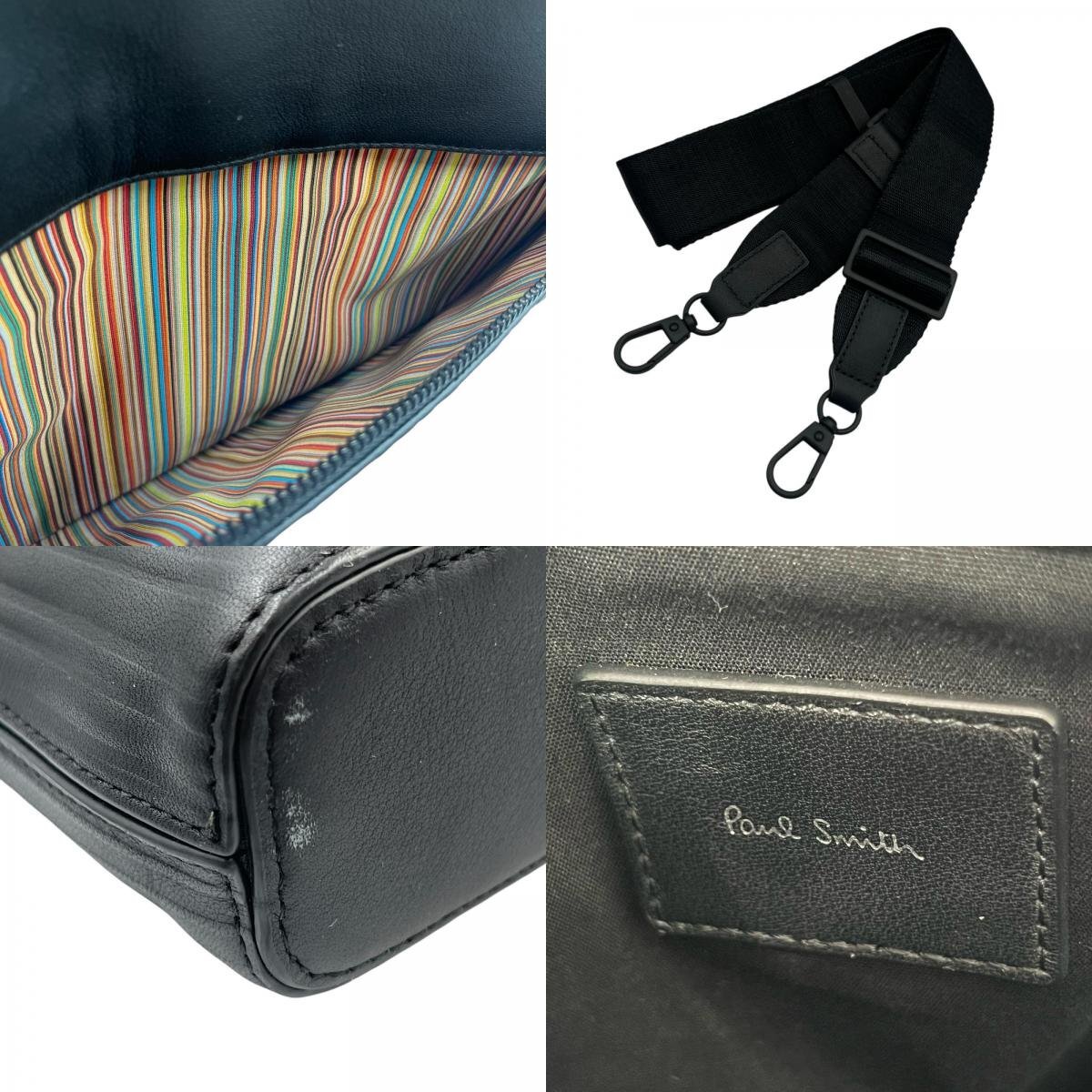 【やや傷や汚れあり】Paul Smith ポールスミス ビジネスバッグ ブラック系 レザー 2wayの落札情報詳細 - Yahoo!オークション落札価格検索 オークフリー