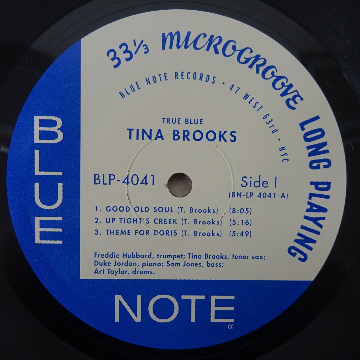 【やや傷や汚れあり】10061503;【US盤/BLUE NOTE】Tina Brooks / True Blueの落札情報詳細 ...