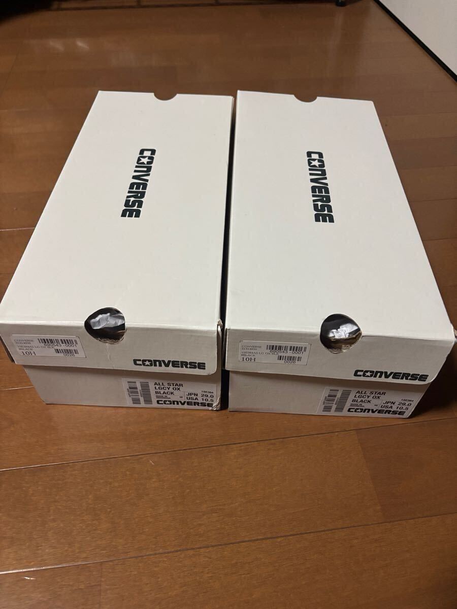 【未使用】【新品29cm】 CONVERSE ALL STAR LGCY OX BLACK コンバース オールスター レガシー オックス ブラック 黒 ②の落札情報詳細 - Yahoo ...
