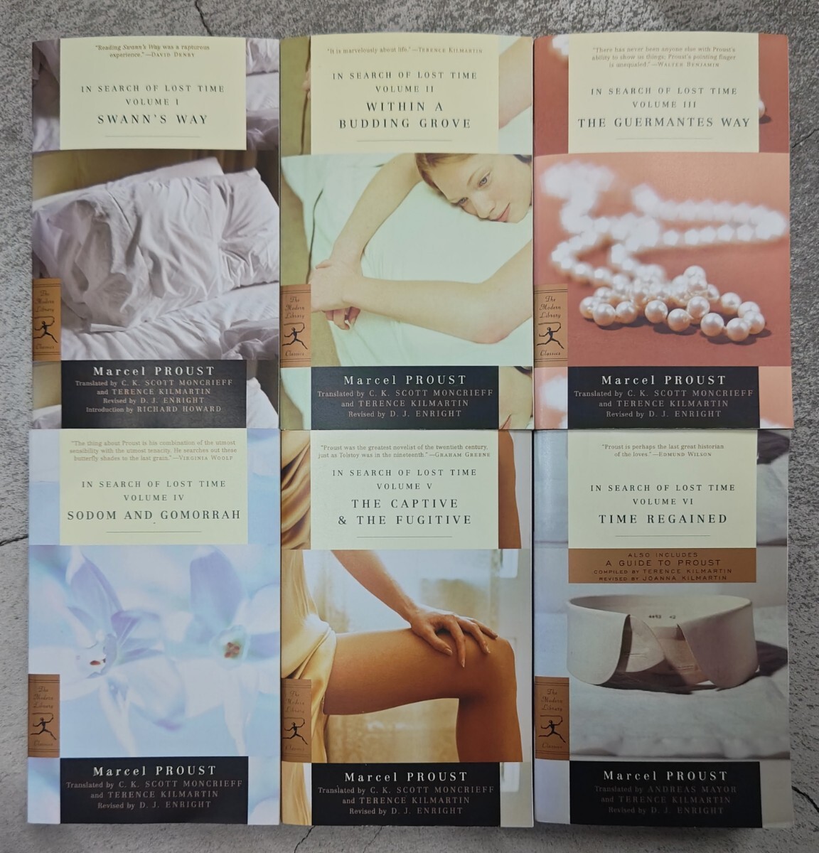 【未使用】未開封 マルセル・プルースト 失われた時を求めて 全6巻揃/Marcel PROUST: IN SEARCH OF LOST TIME/洋書/フランス文学/小説 の落札情報詳細 ...