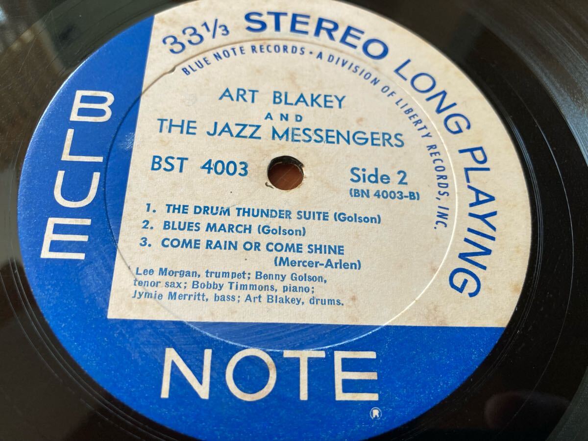 【傷や汚れあり】RVG刻印 Art Blakey And The Jazz Messengers / Moanin' / Blue Note BST 4003の落札情報詳細 - Yahoo ...