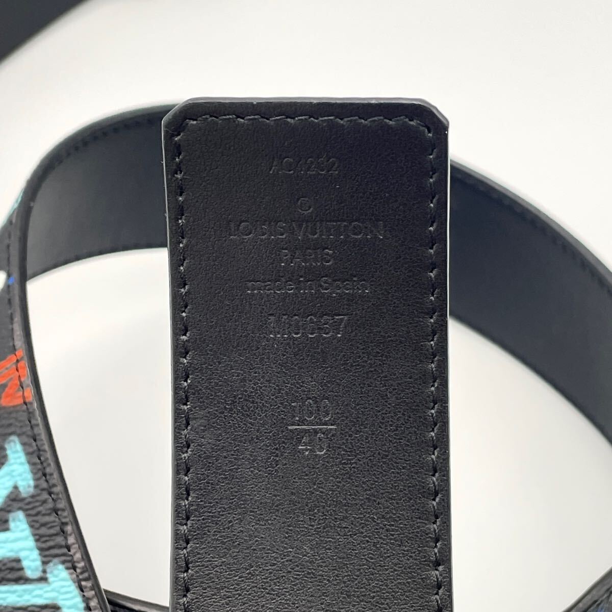 【目立った傷や汚れなし】II LOUIS VUITTON ベルト サンチュール 117cm M0637 AC4232 ルイヴィトン レザー 本革 ブランド小物 モノトクの落札情報詳細 ...