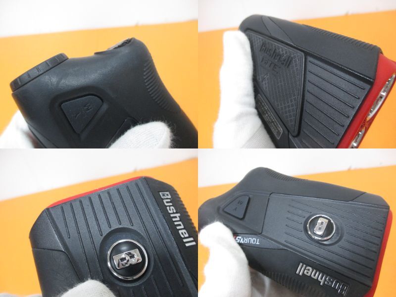 【中古】Bushnell ブッシュネル★RANGING LYTE SPEED 400 ゴルフ用レーザー距離計 ケース ヤード★ジャンク品「管理 ...