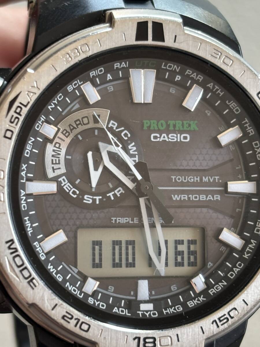 【全体的に状態が悪い】カシオ プロトレック CASIO 5365 PRO TREK PRW-6000 ジャンク品の落札情報詳細 - Yahoo!オークション落札価格検索 オークフリー