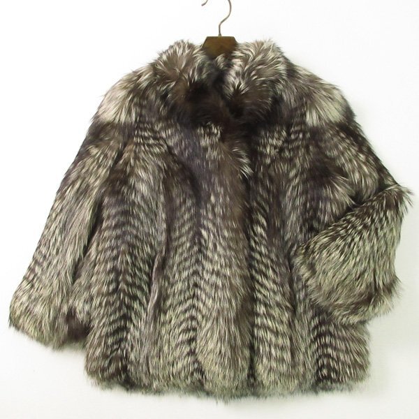 【目立った傷や汚れなし】売切り!!★r7fu070612★MG Sable 銀サガ SAGA FOX シルバーフォックス コート 着丈74cm 13号の落札情報詳細 - Yahoo ...