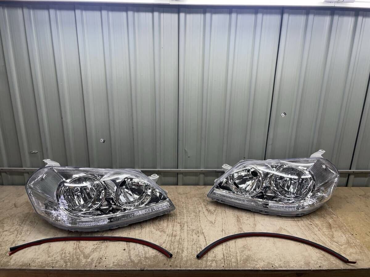 【未使用】1円 売り切り 【新品左右セット】jzx110 マーク2 マークⅡ ヘッドライト 左右 ir-v irv 110マークii ...