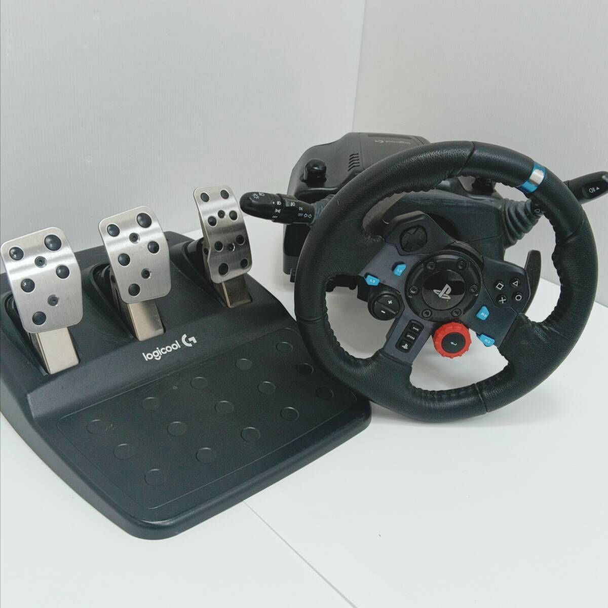 【やや傷や汚れあり】logicool G27 Racing Wheel. ロジクール G27 レーシングホイール 未チェック・ジャンクの落札 ...