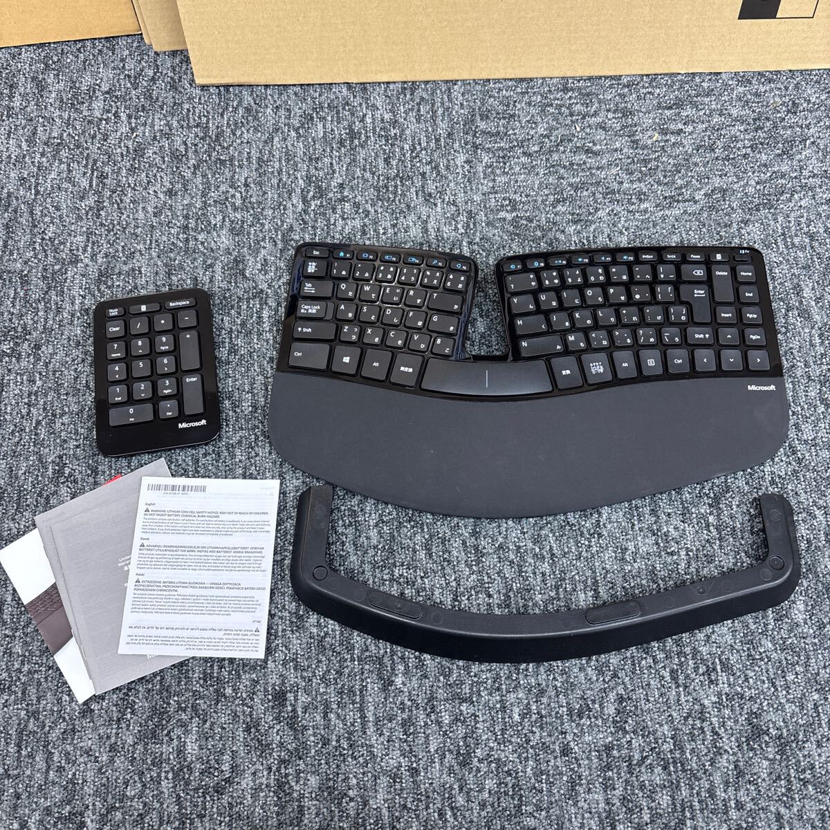 【Microsoft/マイクロソフト】\_ヾ(^-^ヽ) Sculpt Comfort Keyboard KGR1173〔model:1531 ...