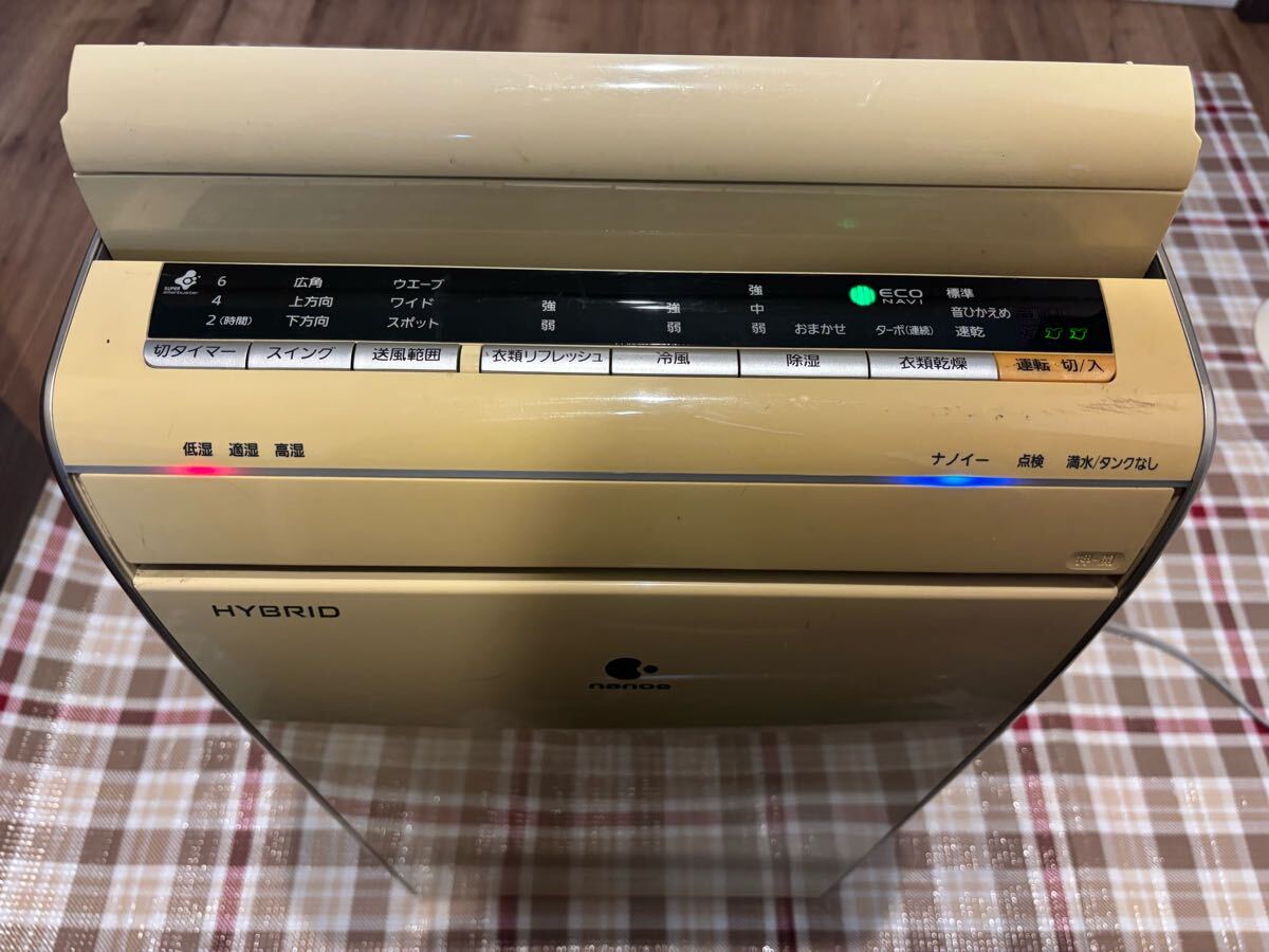 【全体的に状態が悪い】通電確認のみ パナソニック Panasonic 除湿乾燥機 F-YHGX120 HYBRID ナノイー 2011年製 ...