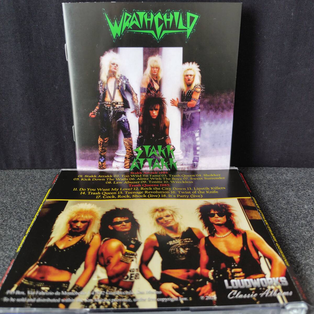 【やや傷や汚れあり】WRATHCHILD / レアCD 中古 グラムメタル L.A.メタル ラスチャイルド MOTLEY CRUE W.A.S ...