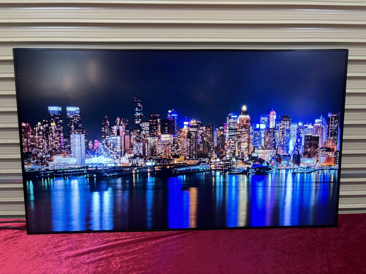 【やや傷や汚れあり】直接引取大歓迎 動作品 SHARP 55型ワイドインフォメーションディスプレイ PN-R556 55型 55インチ ...