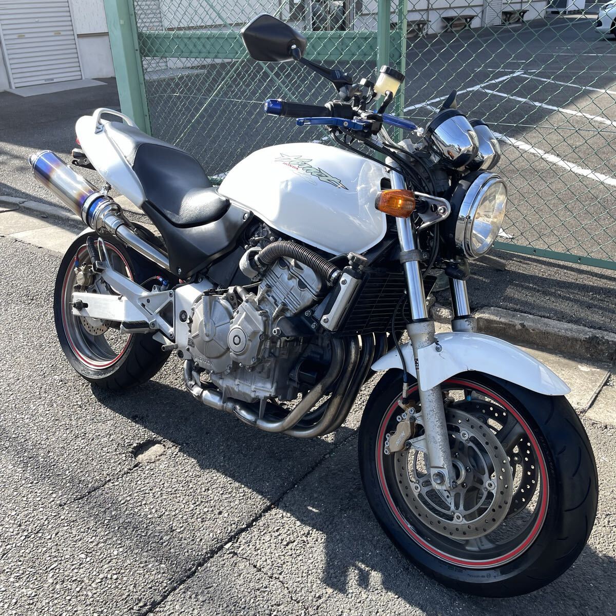 【やや傷や汚れあり】ホンダ ホーネット600 PC34 前後ドラレコ ETC マフラー改 調子良好 全国配送売切検)ブロス650 CB650R ...