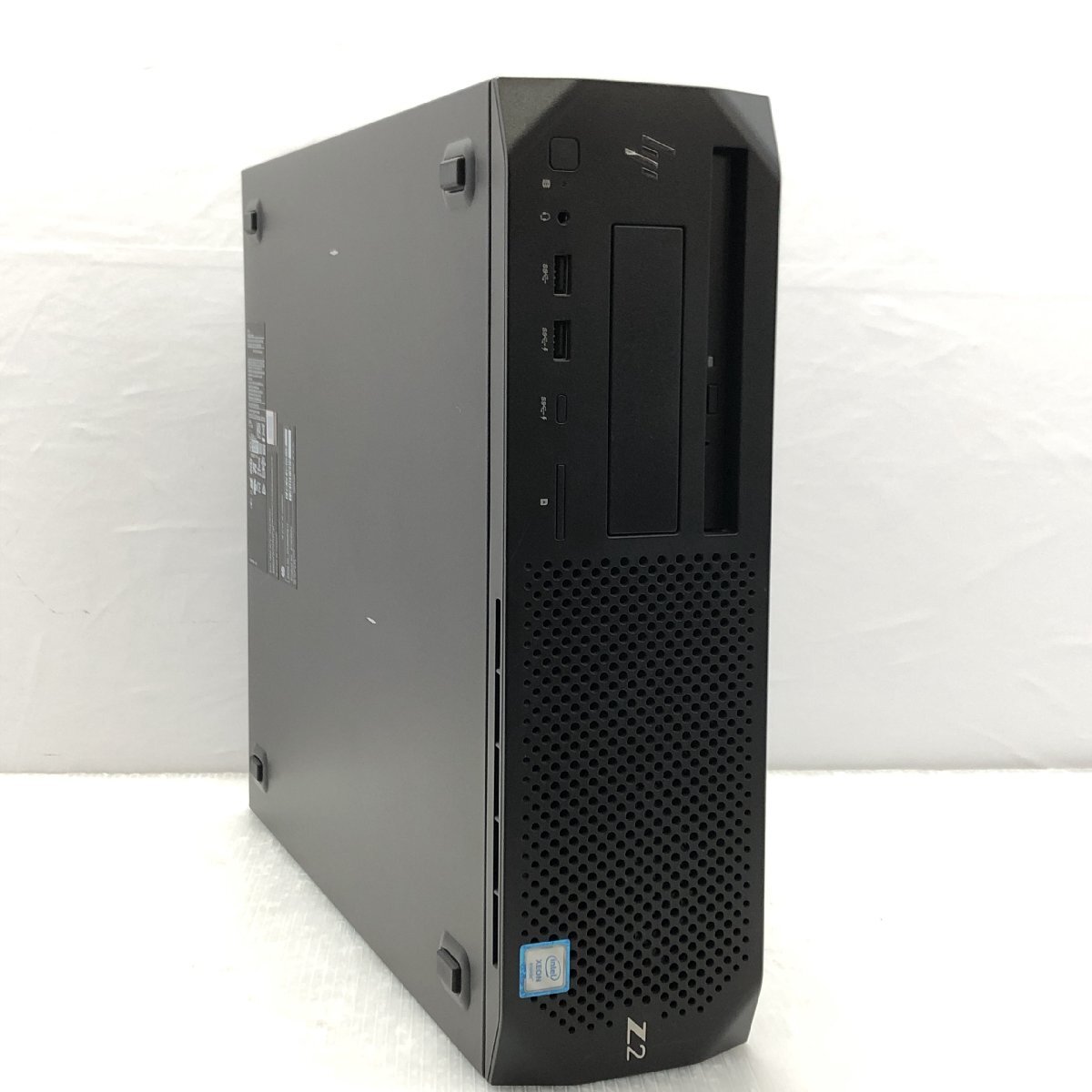 【やや傷や汚れあり】1円 HP Z2 SFF G4 Workstation 2YW30AV Xeon E-2144G NVIDIA Quadro P620 メモリ32GB NVMe512GB ...