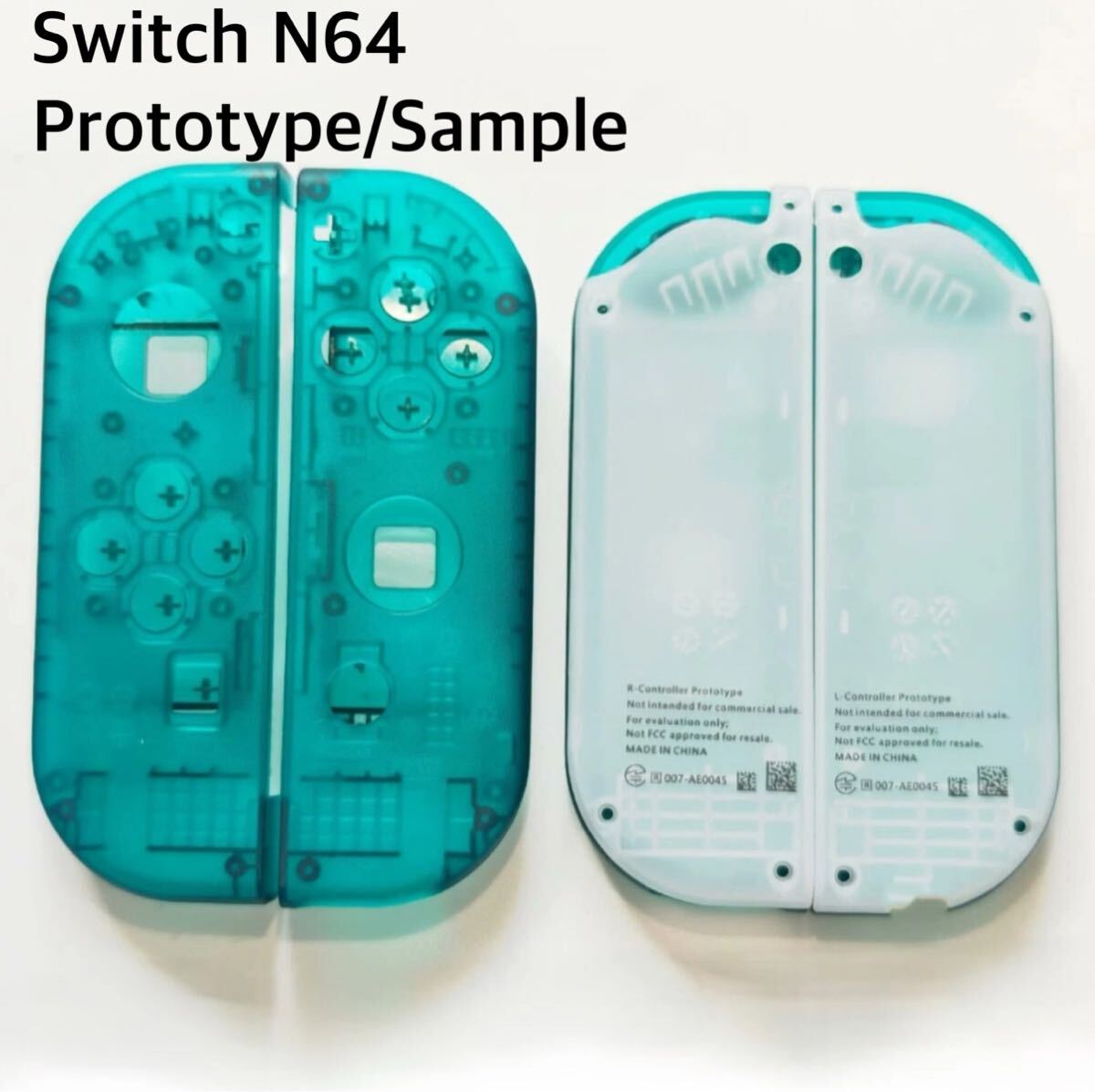 【未使用】Nintendo NX Prototype Joy-Con Shell / ニンテンドーNXジョイコン シェル 非売品 開発試作 ...