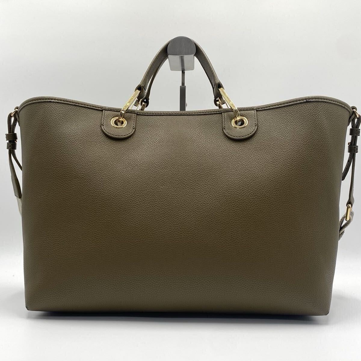 【目立った傷や汚れなし】1円【入手困難品】エンポリオアルマーニ EMPORIO ARMANI 2way メンズビジネス トートバッグ レザー ロゴ A4 ショルダー 肩掛け 大容量の落札情報 ...