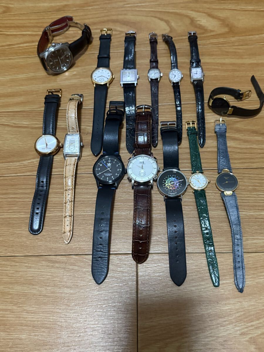 【全体的に状態が悪い】1円~CORUM/OMEGA/BURBERRY/COACH/CHRISTIAN DIOR/SEIKO/LONGINES ...